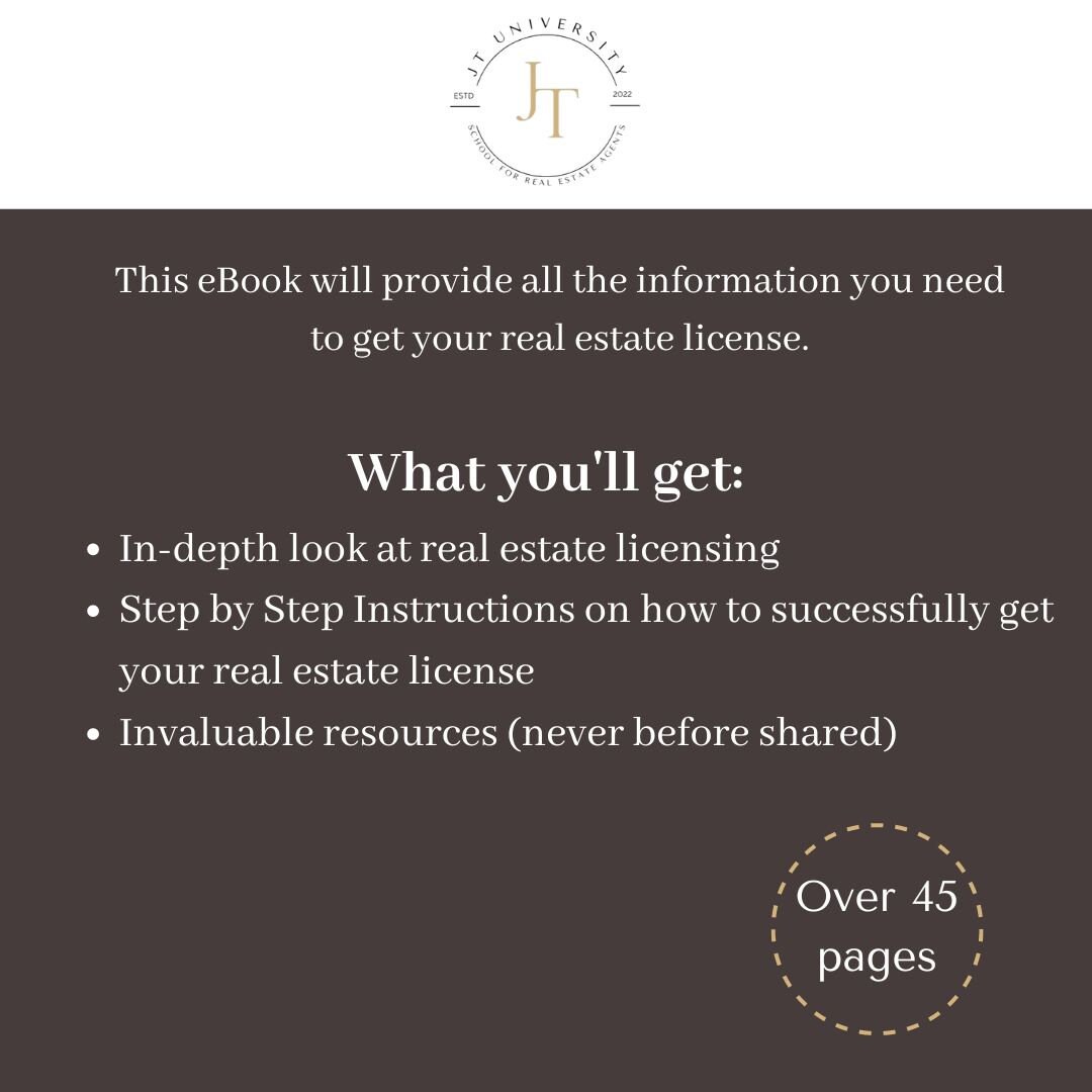 How to Obtain Your License as an Agent | Real Estate Ebooks | Real ...