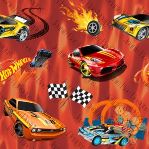 Hot Wheels Flame Seamless File - Etsy