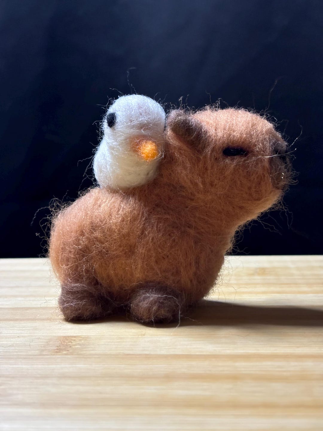 Handmade Needle Felted Capybara - Etsy