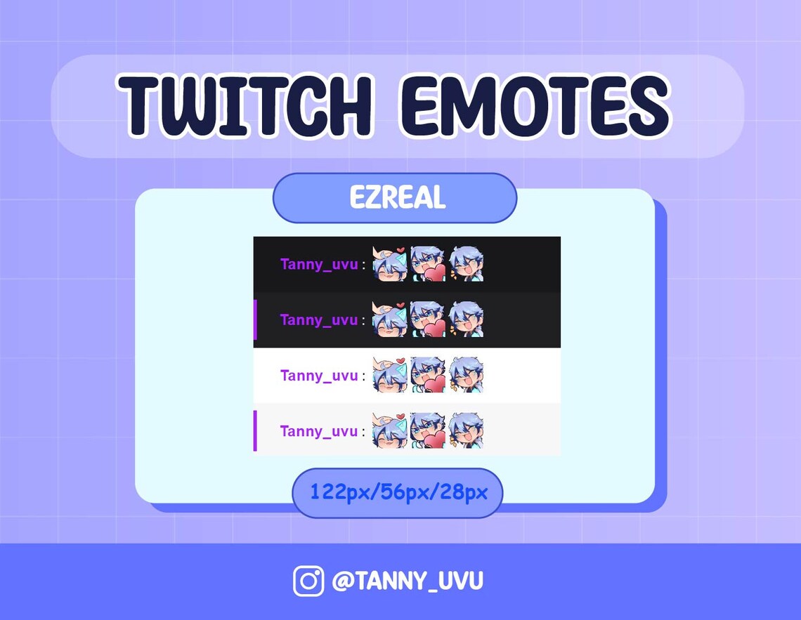 League of Legends Ezreal Emote Set Twitch/discord - Etsy