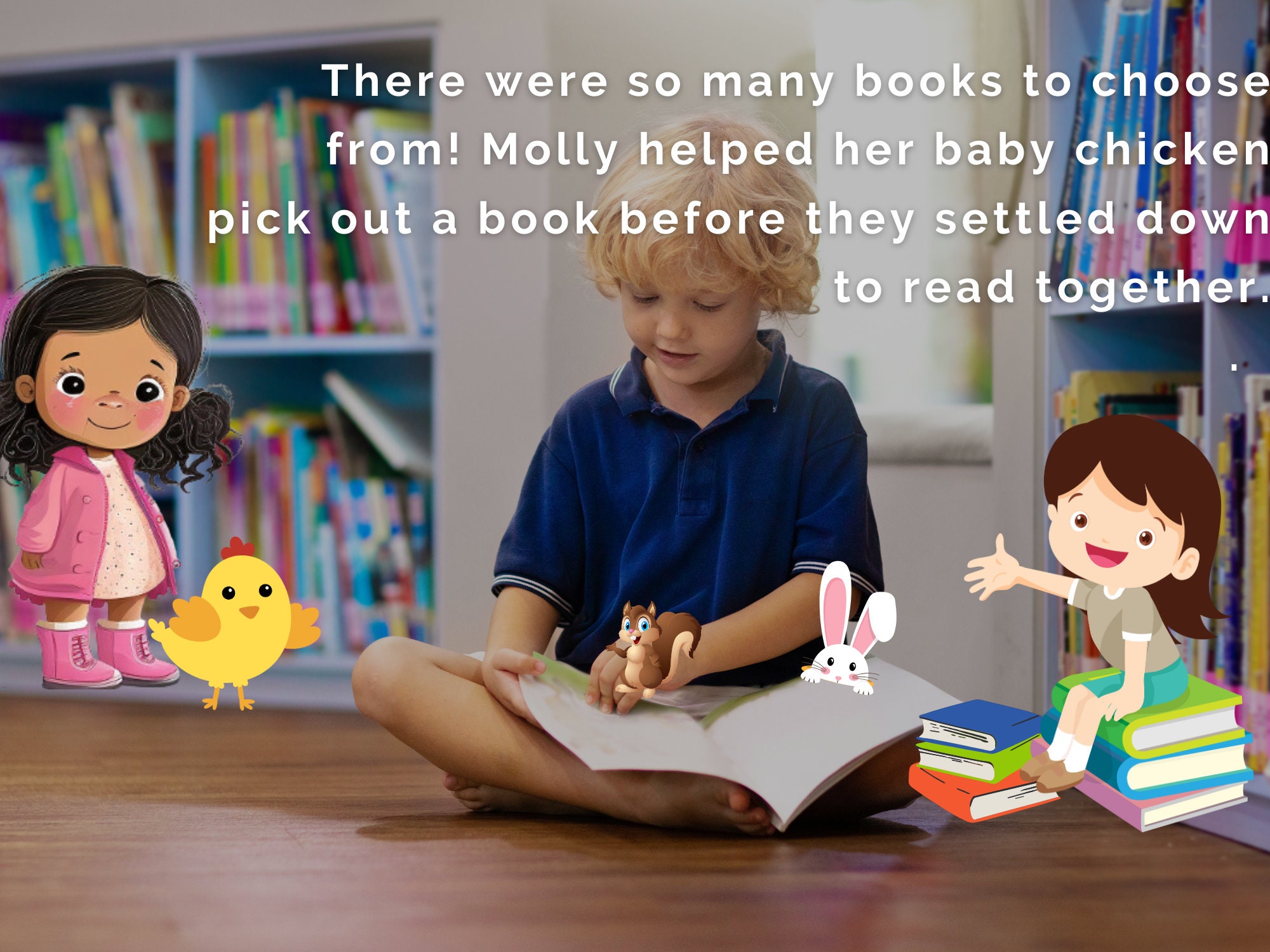 Kids Book Bedtime Story Pre-k Storybook Kindergarten Book Instant ...