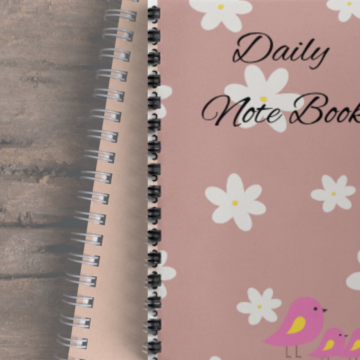 Daily Notebook Digital Download Note Self Journal Daily Writing Book ...