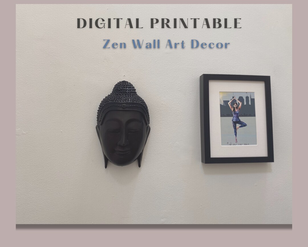 Digital Motivation Wall Art Decor Relaxation Wall Art - Etsy