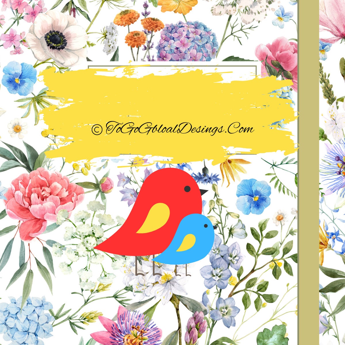 Daily Notebook Digital Download Note Self Journal Daily Writing Book ...