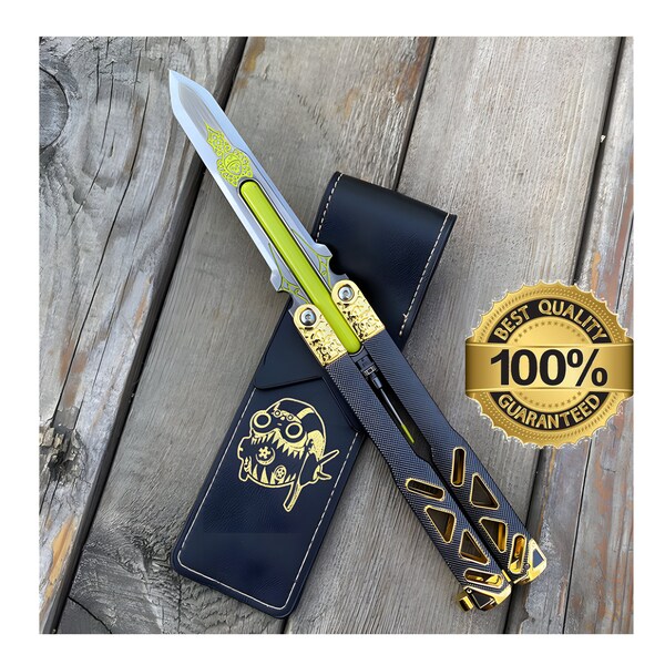 Octane Butterfly Knife - Etsy