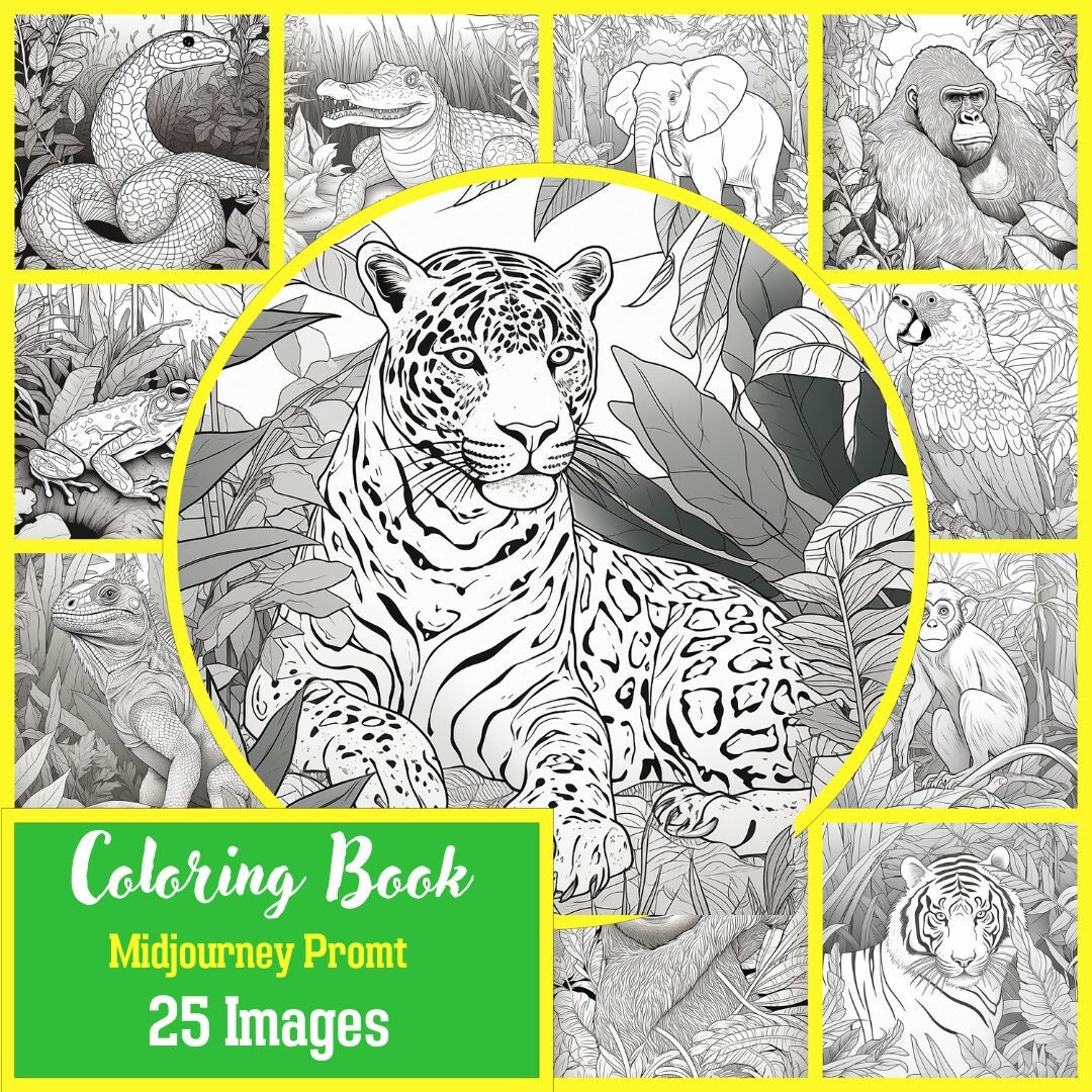 Wild Animals Coloring Pages, Animals Printables, Wild Animals ...