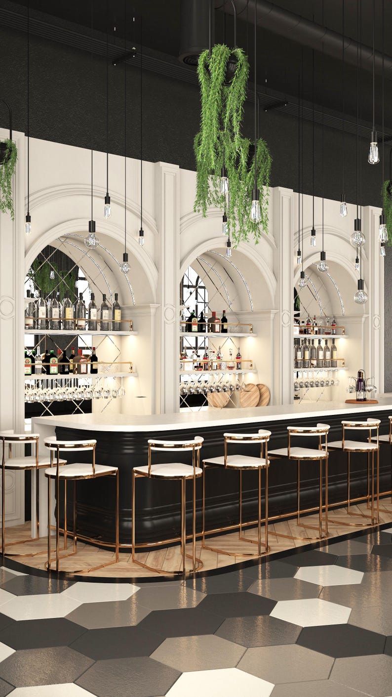 Commercial Design, 3D Modelling, 3D Rendering, E Design Services, Interior Designer, Restaurant ...