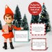 Christmas Elf Scavenger Hunt, Printable Elf Game, Holiday Scavenger ...