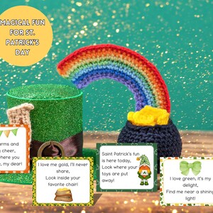 Leprechaun Treasure Hunt, St. Patrick’s Day Scavenger Hunt, Leprechaun ...