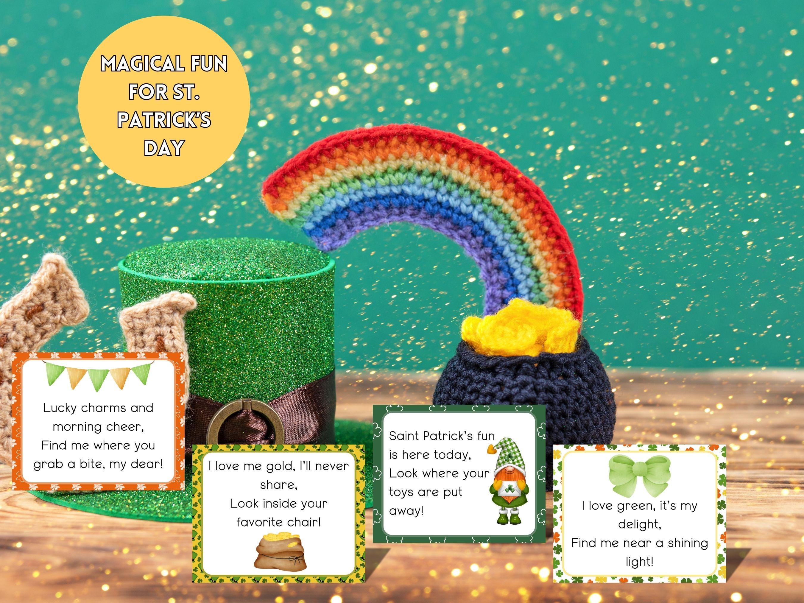 Leprechaun Treasure Hunt, St. Patrick’s Day Scavenger Hunt, Leprechaun ...