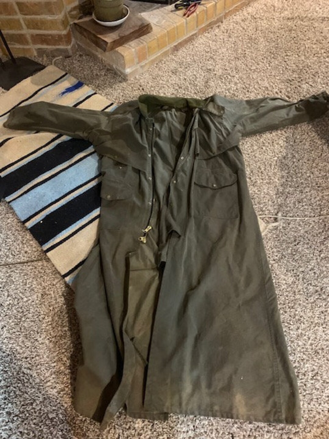 CC Filson Waxed Canvas Duster - Etsy