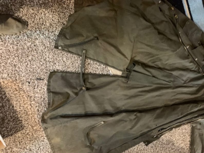 CC Filson Waxed Canvas Duster - Etsy