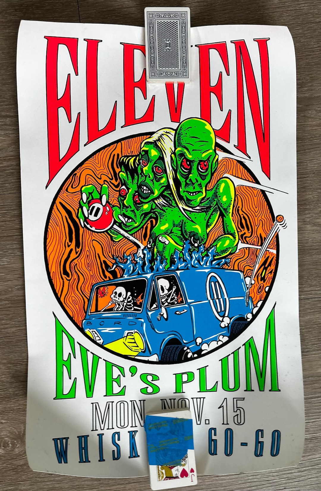 Vintage 1993 Eleven Pablo Pister Eve’s Los Angeles Ca Whisky a Go-go ...