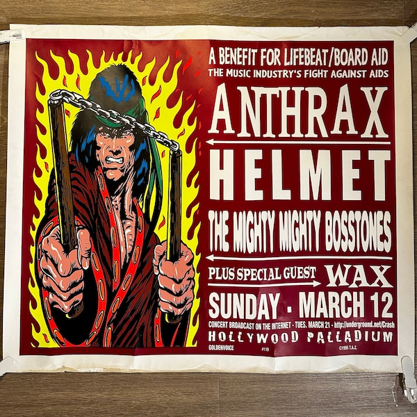 Anthrax Poster - Etsy