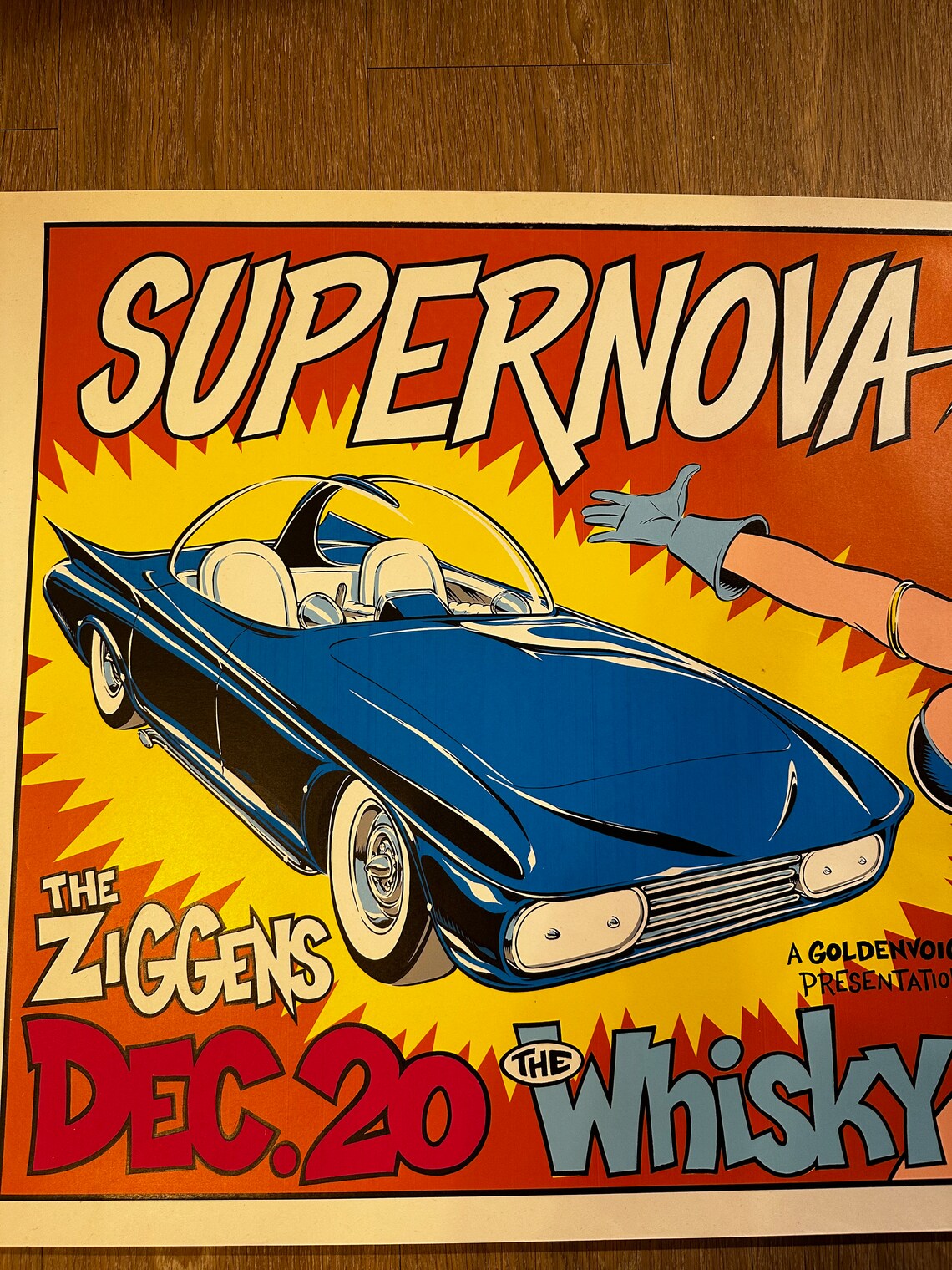 Vintage 1990s Supernova Ziggens at the Whiskey Artist Proof Goldenvoice ...