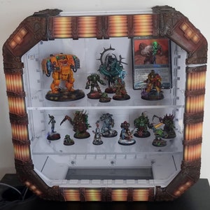 3D Printed/acrylic Collectible/miniature Display Case square ...