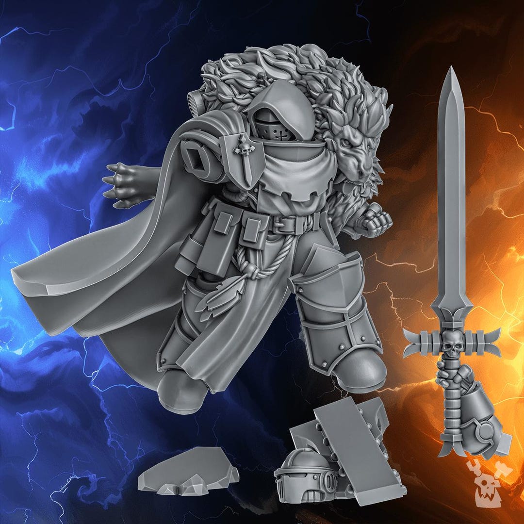 Miniatures Dakka Dakka Millennium Wars Richard the Lion Heart for ...