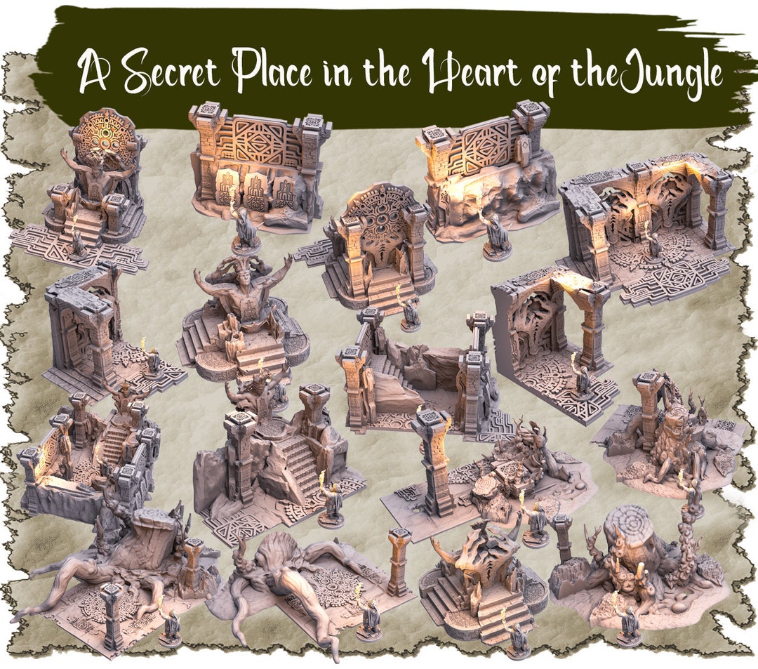Tabletop/rpg/wargame Terrain Hidden Places A Secret Place in the Heart ...