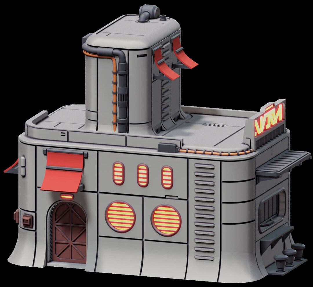 Tabletop Terrain Outer Rim Iota House Star Wars Legion/d&d/warhammer - Etsy