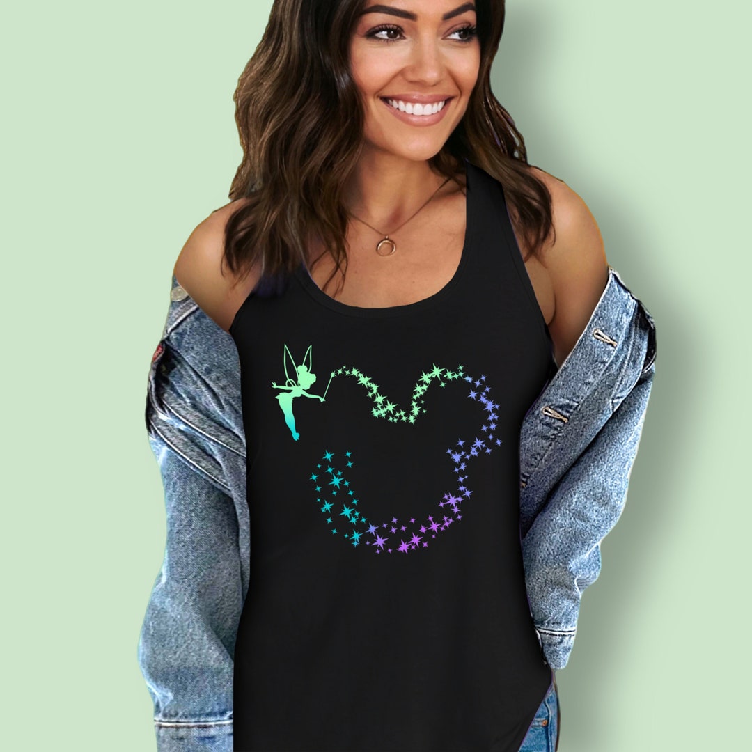 Tinkerbell Tank Top for Woman, Tinkerbell Women's Racerback Tank Top ...