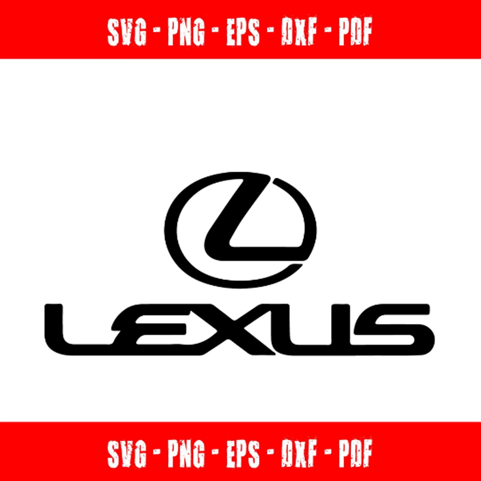 Lexus Car Logo Png Pdf Eps Dxf Svg Cricut Cut File - Etsy Canada