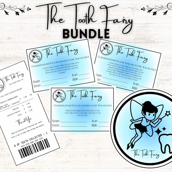 Tooth Fairy Last Tooth Letter - Etsy