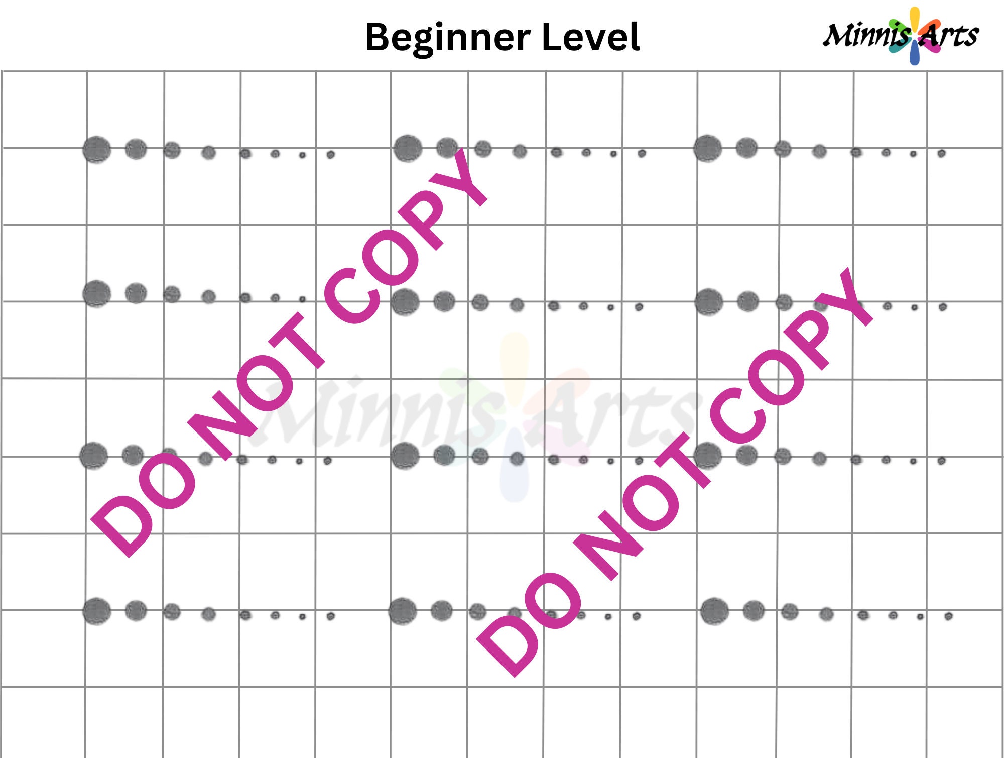 Beginner Dot Mandala Pattern Worksheets: Painting Practice Guides ...