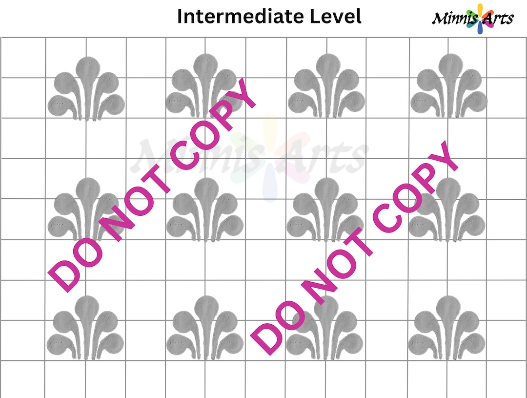 Intermediate Dot Mandala Pattern: Painting Practice Guides (digital ...