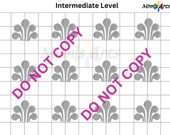 Digital Mandala Dot Painting Design Elements and Practice Guides Set 1 ...