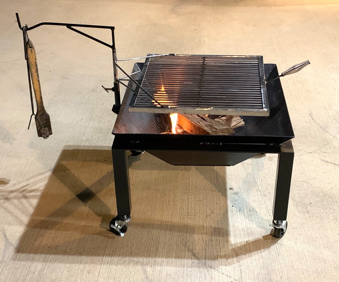 The Rambler Texas Cowboy Firepit - Etsy