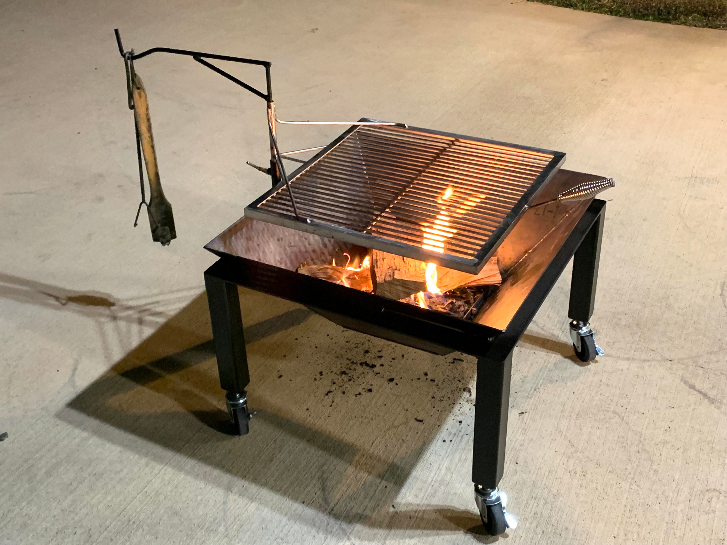 The Rambler Texas Cowboy Firepit - Etsy