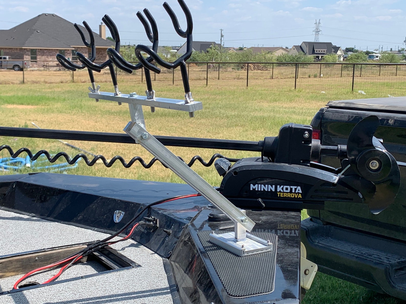 Heavy Duty Aluminum T-bar Rod Holder *wont Rust!* *build to Last!* *rod ...