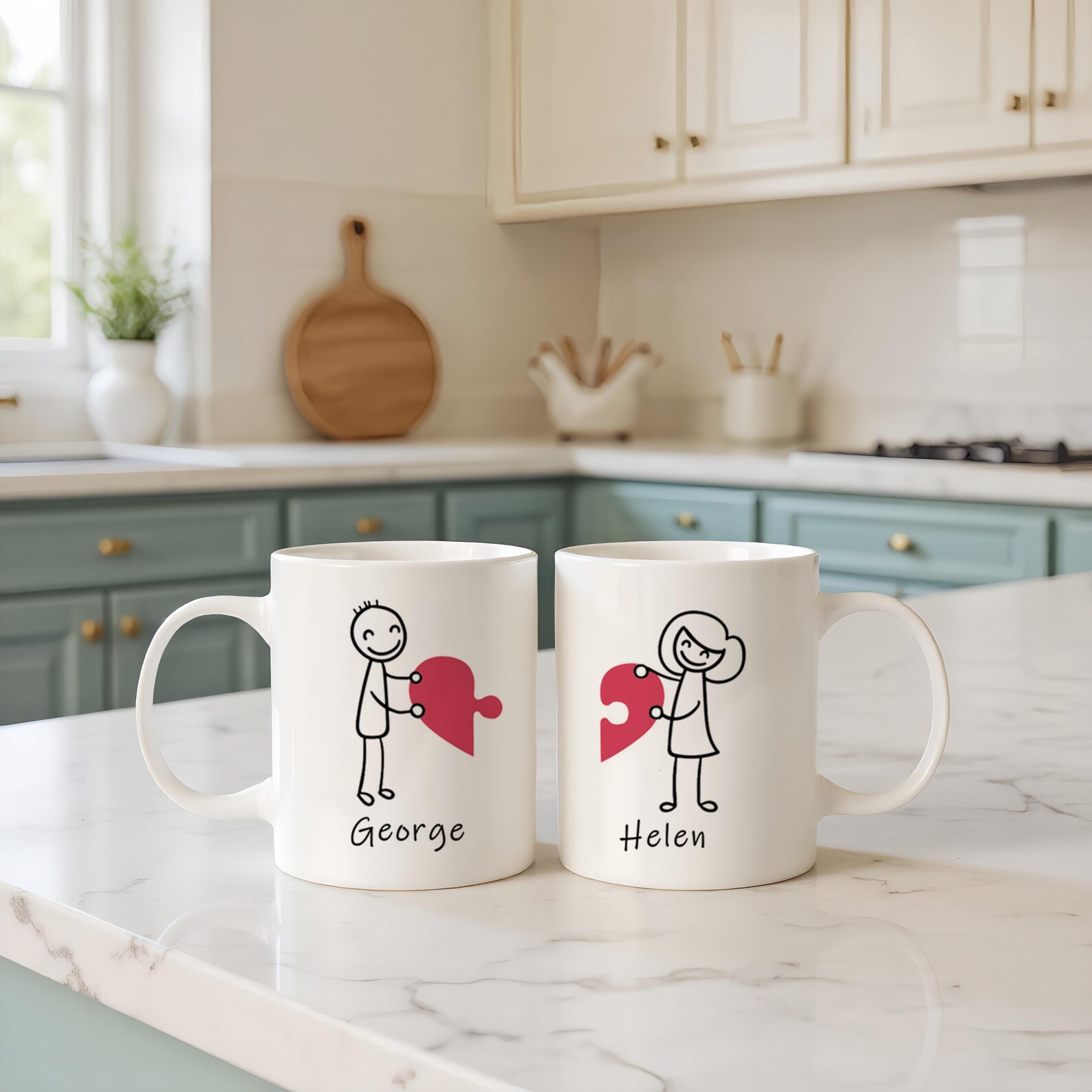 Couple Coffee Mugs, Couple Gift, Girlfriend Gifts, Romantic Gifts for ...