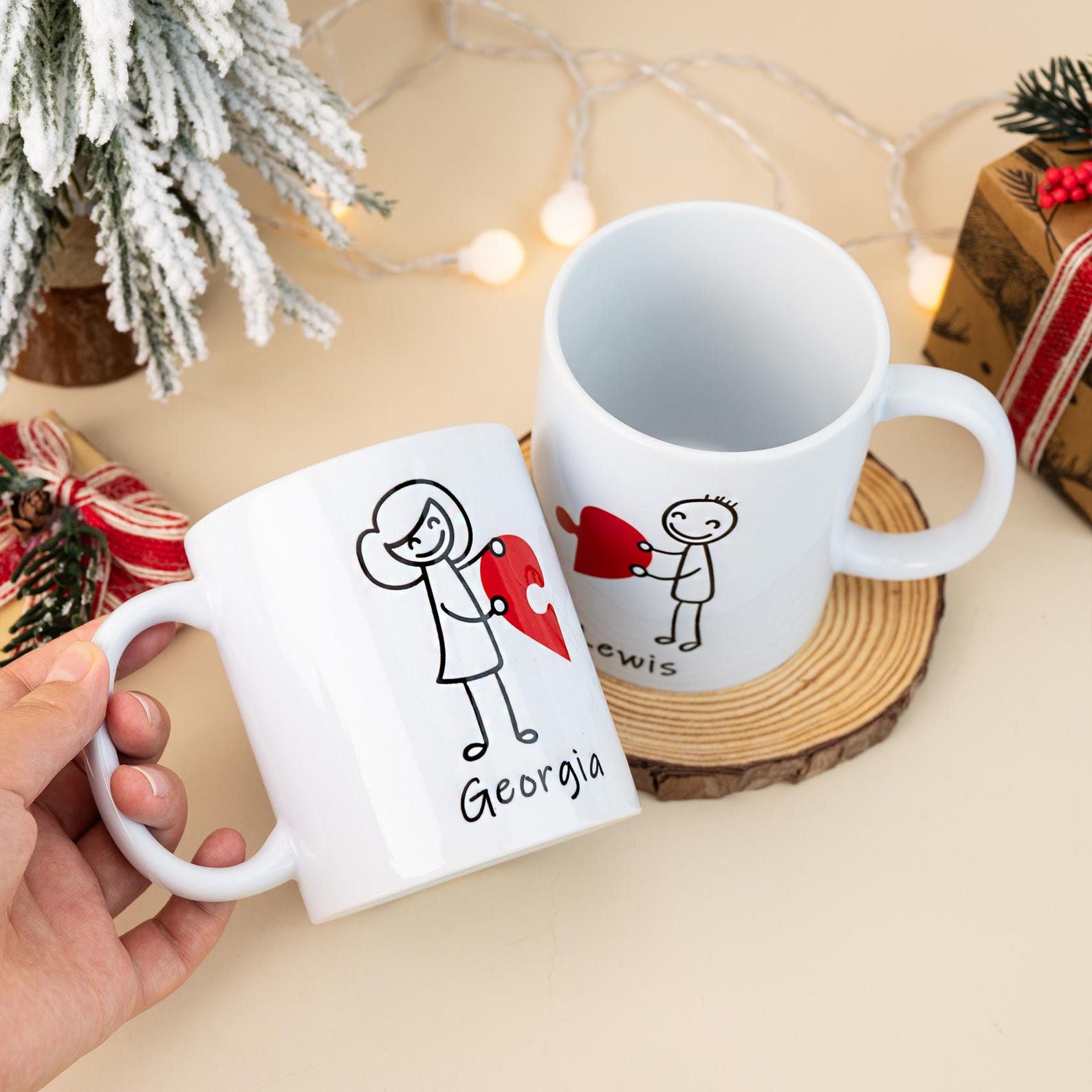 Couple Coffee Mugs, Couple Gift, Girlfriend Gifts, Romantic Gifts for ...