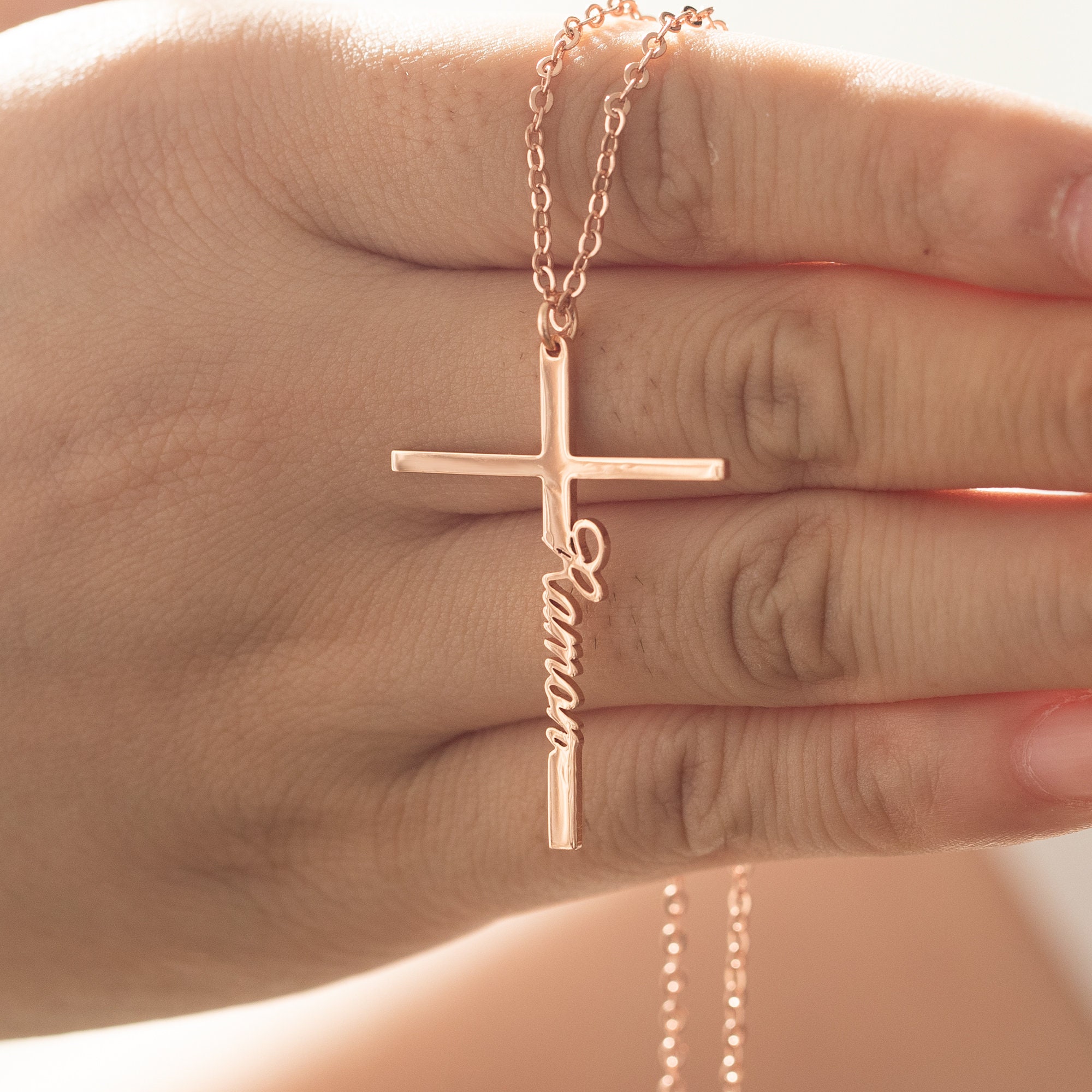 Protestant Cross Necklace