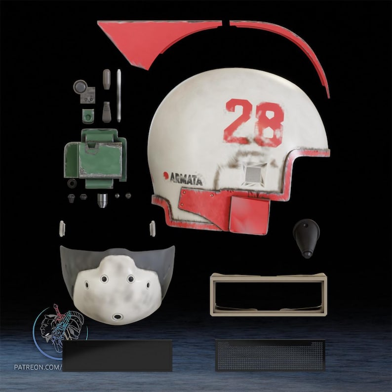 Sfroza 3D Printed Cosplay Helmet - Etsy