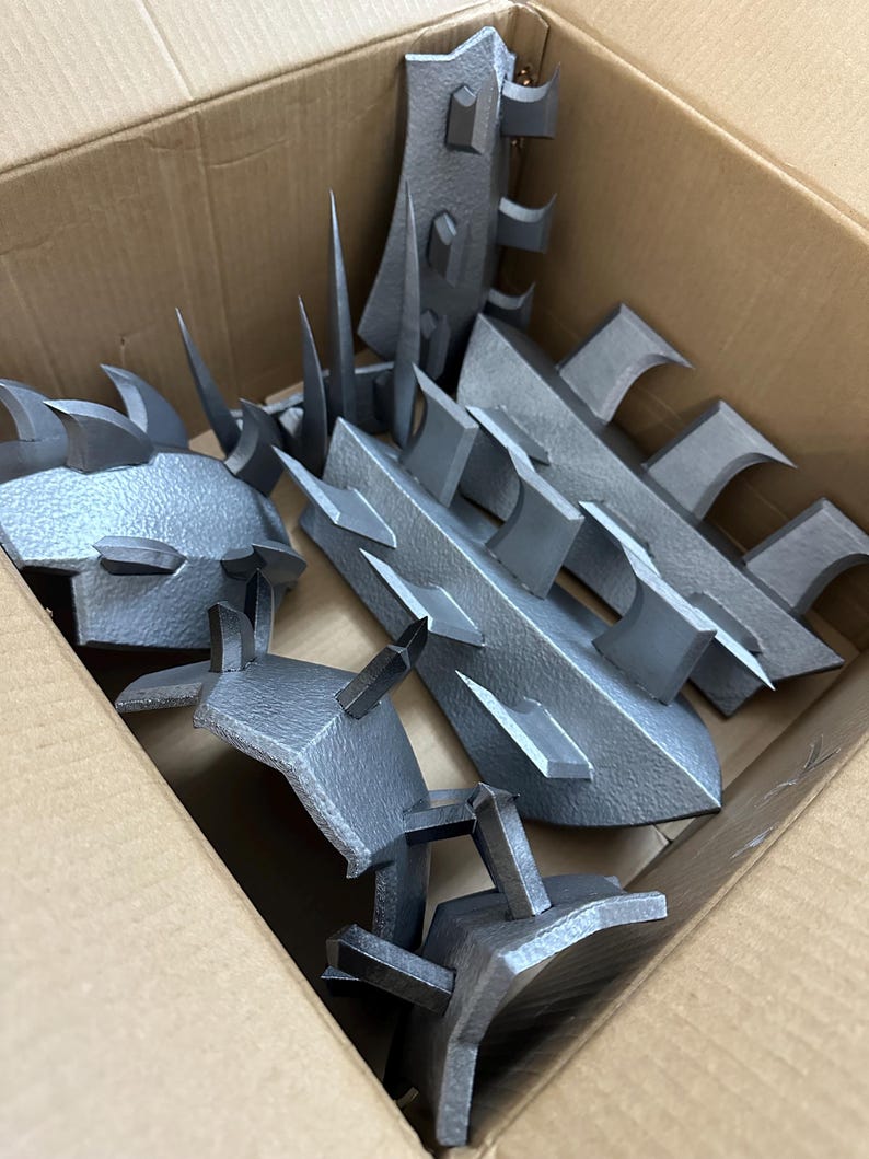 Shredder Cosplay 3D Printed Raw Armor - Etsy