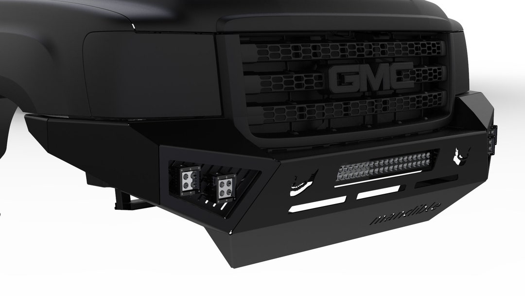 11-14 GMC 2500/3500 Front Bumper - Dxf/pdf Build Files ONLY - Etsy