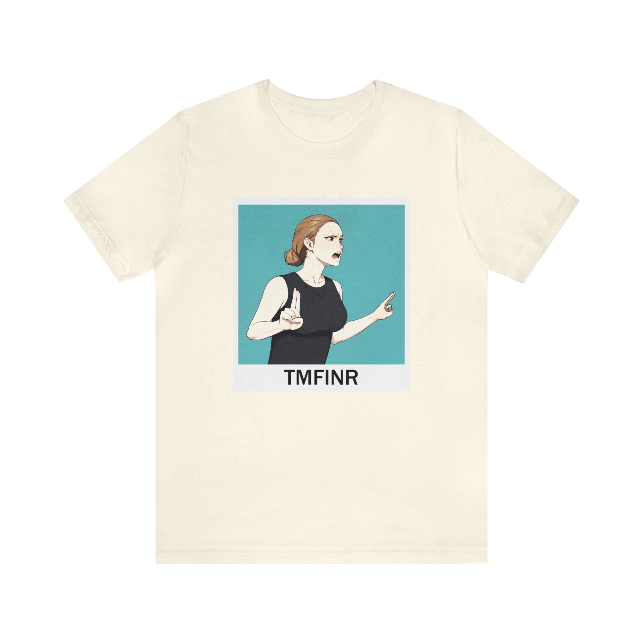 TMFINR Shirt, That Person is Not Real Meme Plane Lady, Antisocial ...