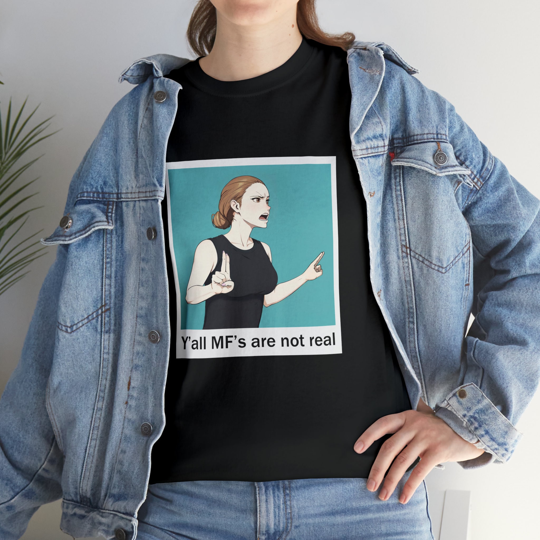 NPC T Shirt, TMFINR, That Person is Not Real Meme Plane Lady ...