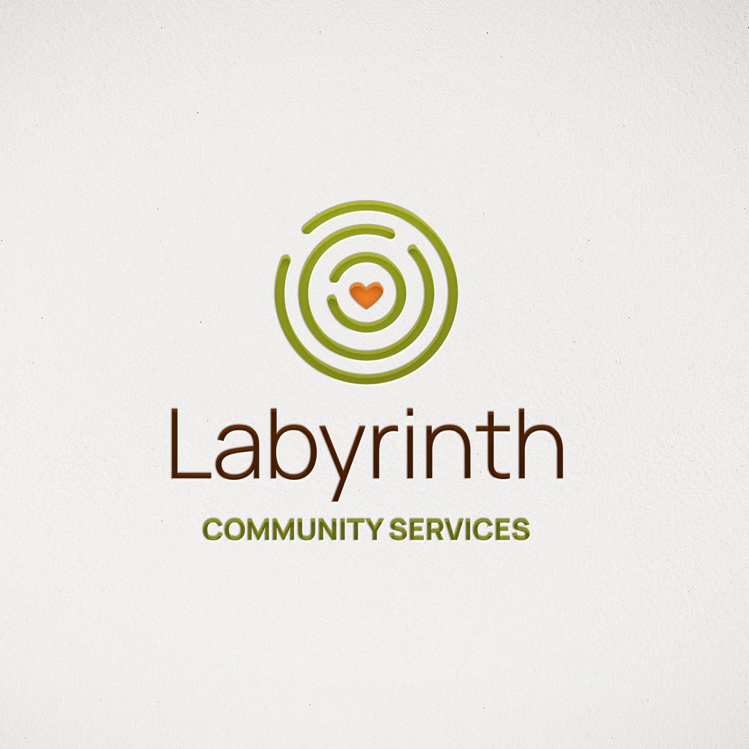 Custom, Studio-designed Bold Maze Logo Kit - Etsy