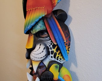 Boruca Mask, Authentic Indigenous Mask Directly From Boruca, Indigenous ...