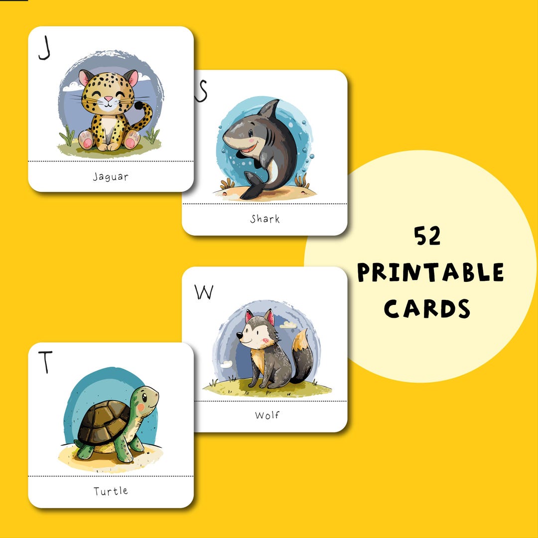 Alphabet Cards, Preschool Curriculum, Homeschool Montessori Materials ...