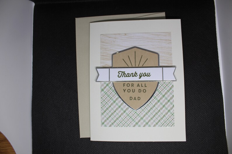 Father's Day Handmade Greeting Card- Thank You - 1 - Etsy