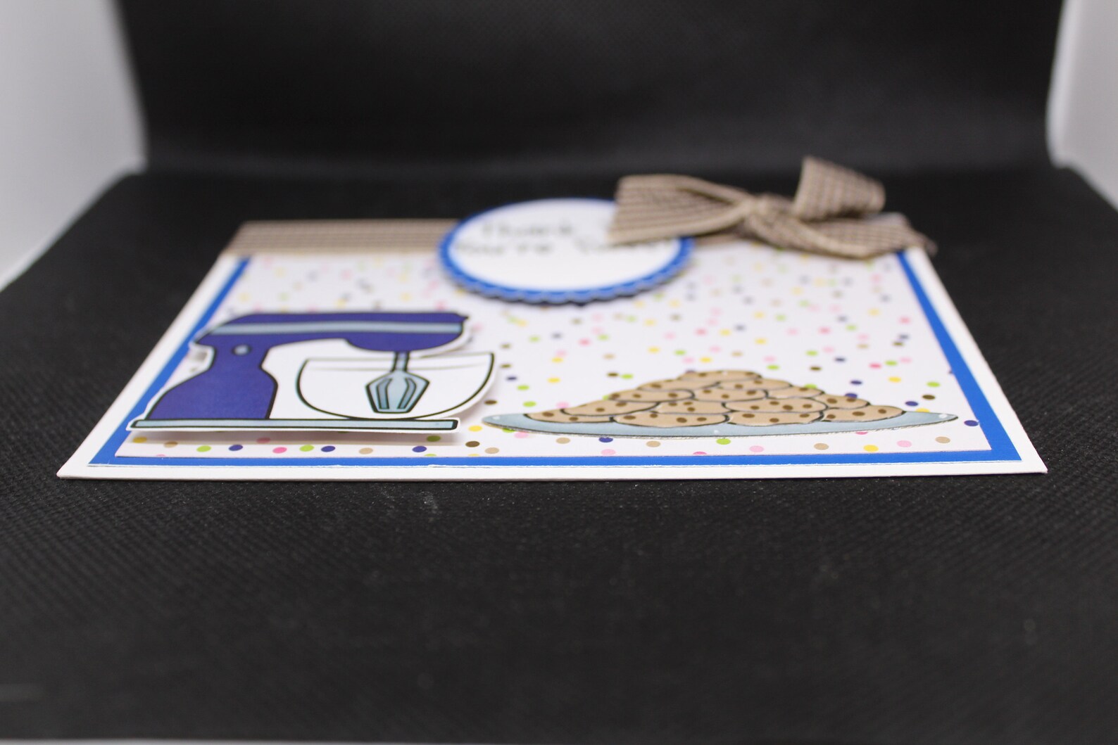 Thank You Handmade Greeting Card- You're Sweet-mixer With Cookies - Etsy