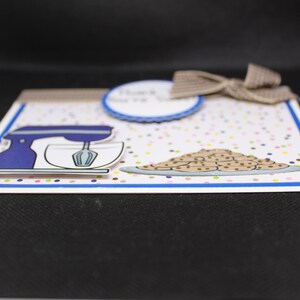 Thank You Handmade Greeting Card- You're Sweet-mixer With Cookies - Etsy