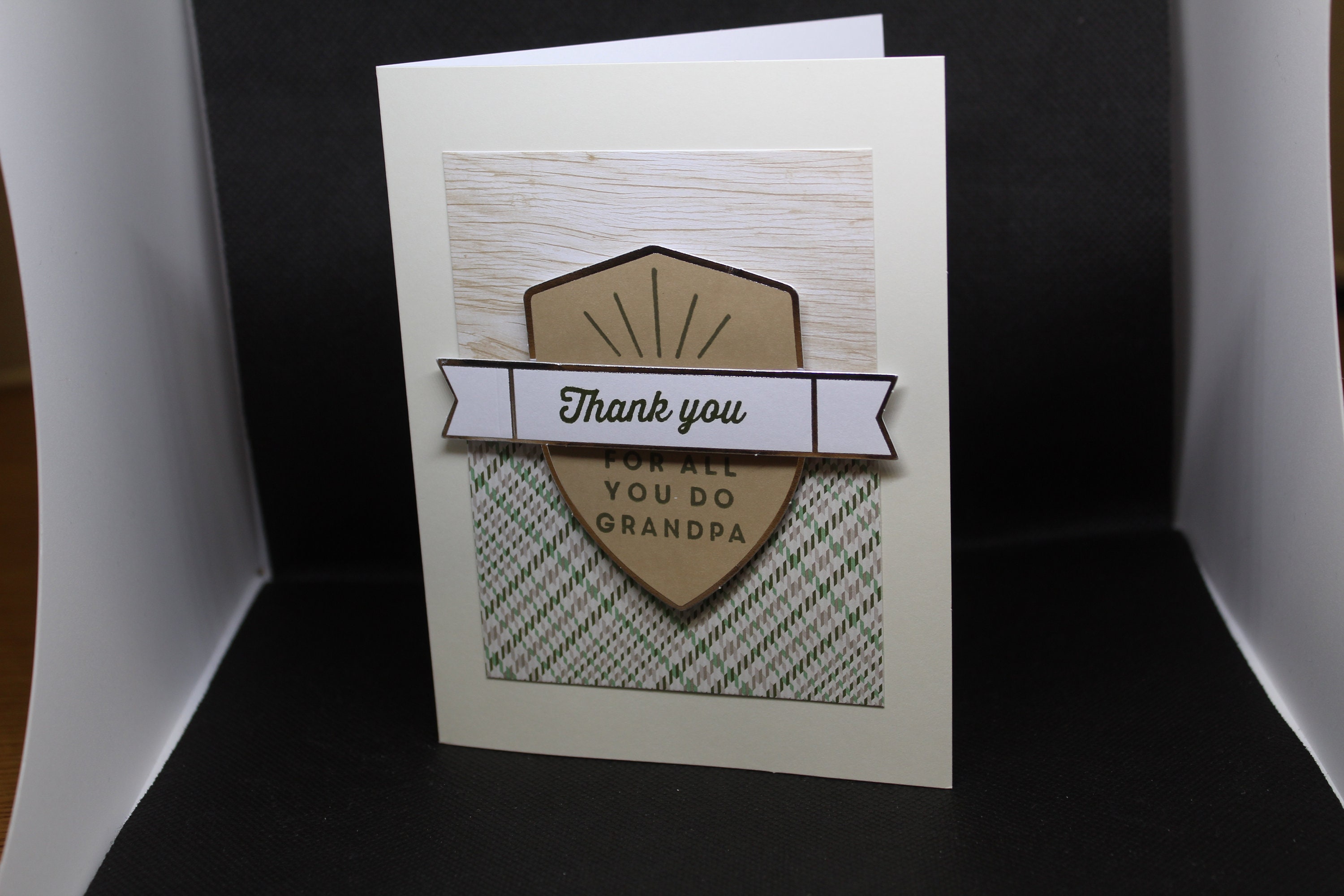 Father's Day Handmade Greeting Card- Thank You - 1 - Etsy