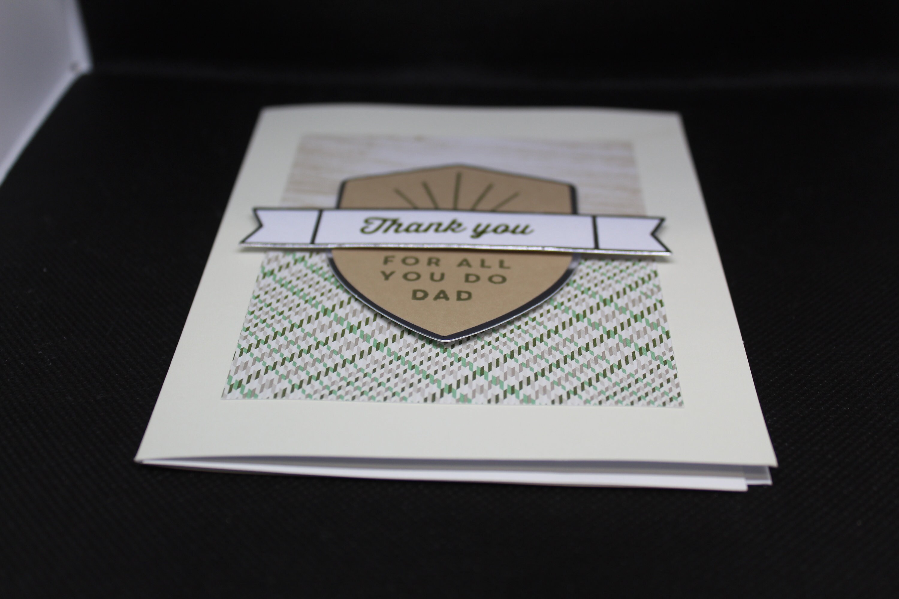 Father's Day Handmade Greeting Card Thank You 1 - Etsy
