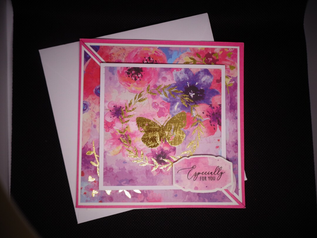 All Occasion Handmade Greeting Card- "especially for You Butterfly" - Etsy