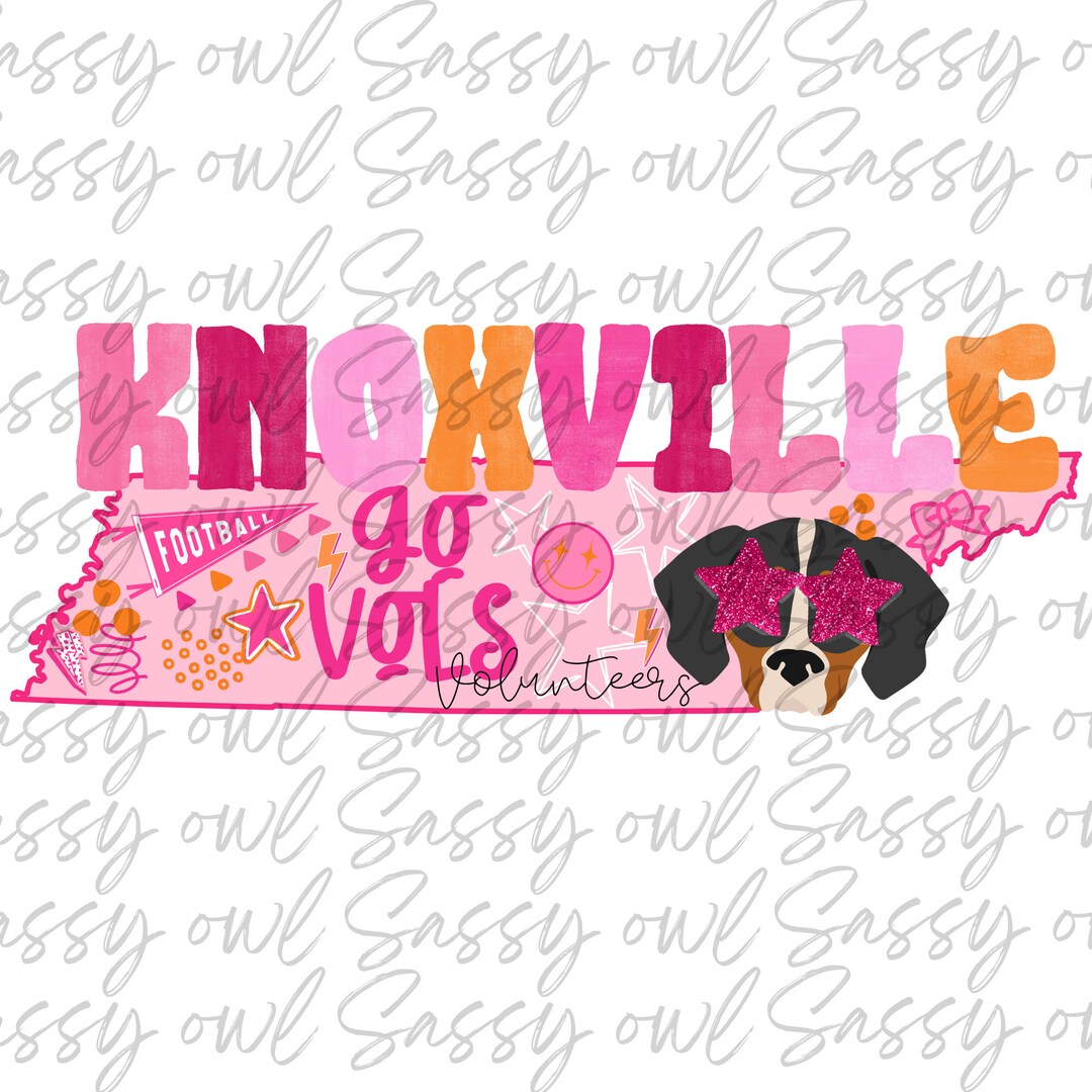 Tennessee Vols Png, Preppy Chic SEC, Volunteers, Sublimation, Sports ...